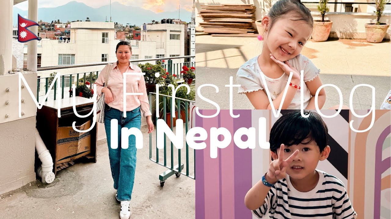 My First Vlog In Nepal 🇳🇵 | Joanna & Joshua Playing with water-gun ...