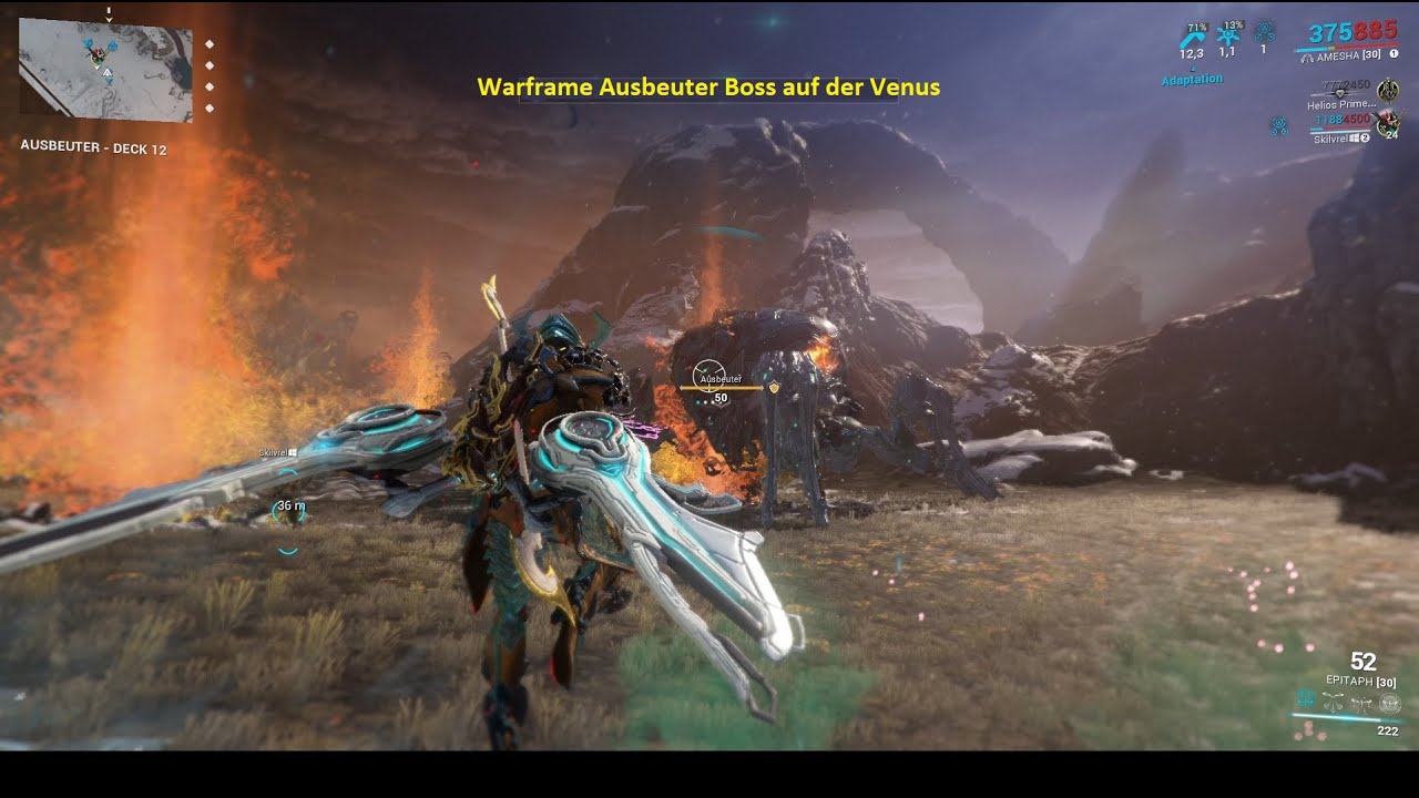 Warframe Ausbeuter - Deck 12 Boss auf der Venus - YouTube
