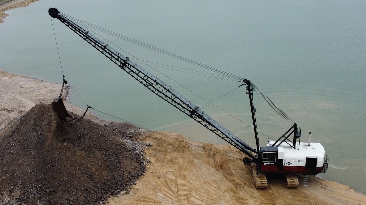 Classic iron, rebuilt for today – Dragline Lima 2400B - YouTube