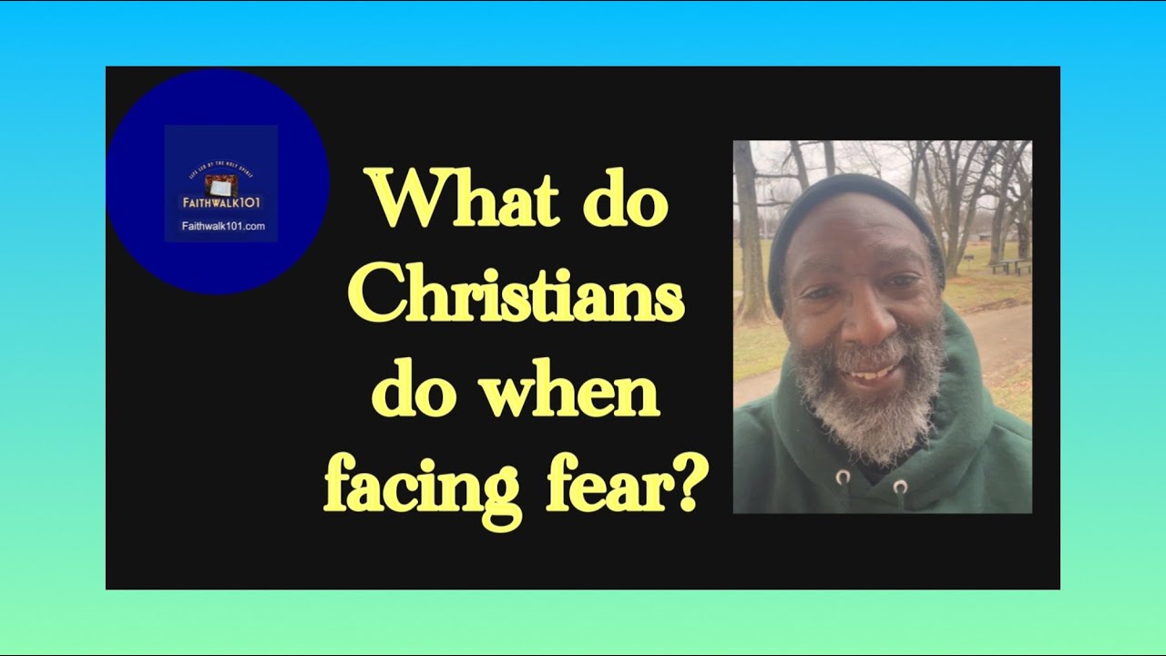 What do Christians do when facing fear?#Jesus #fear #faithwalk #foryou ...