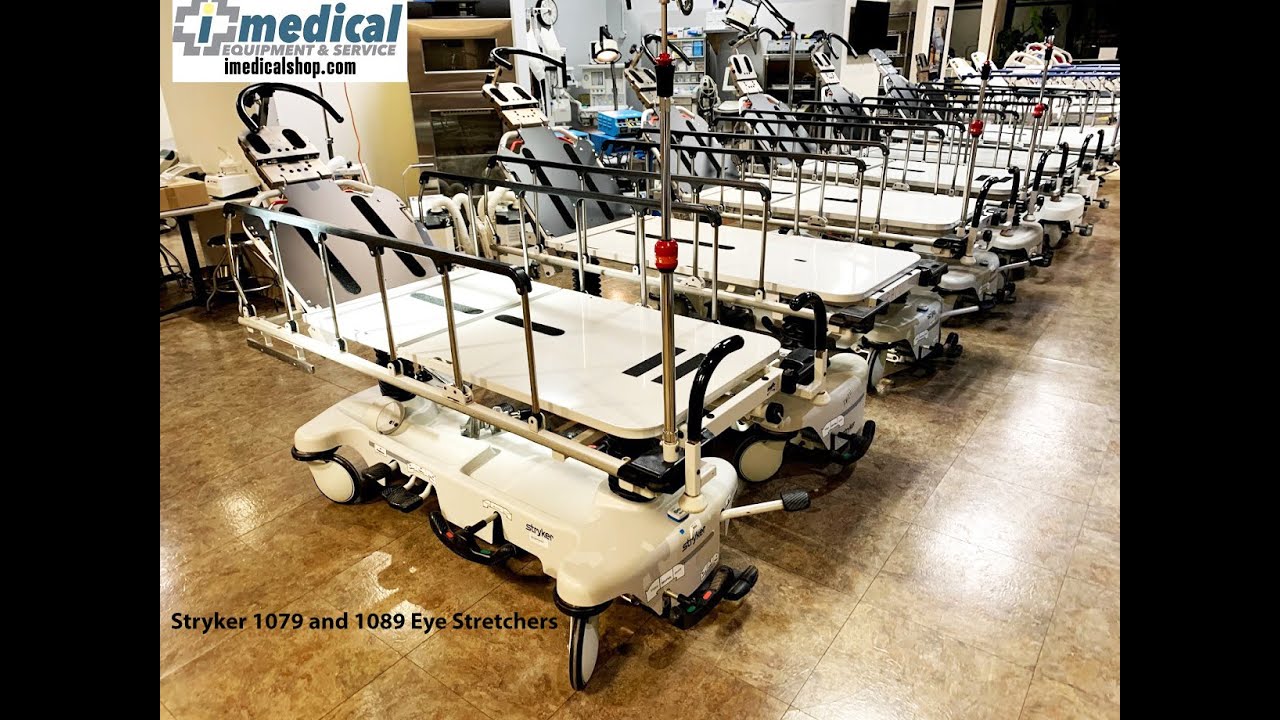 Stryker 1079 Eye Surgery Stretcher - YouTube
