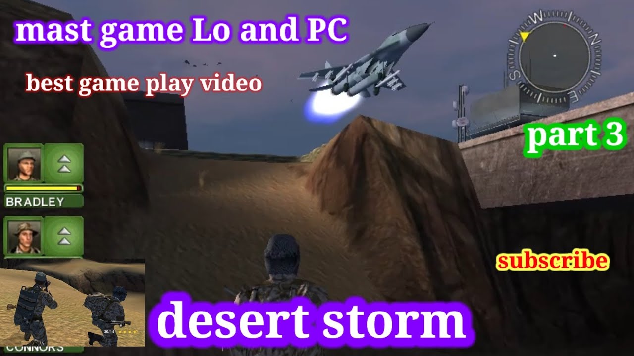 Desert storm best gameplay video full HD low and pc best game part 3 ...