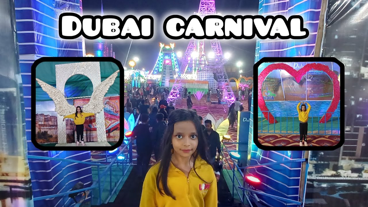DUBAI CARNIVAL IN GURGAON | DUBAI ATTRACTIONS | TRAVEL VLOG 2024 - YouTube