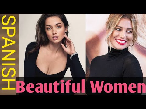 TEN BEAUTIFUL SPANISH WOMEN 2024#spain #girls