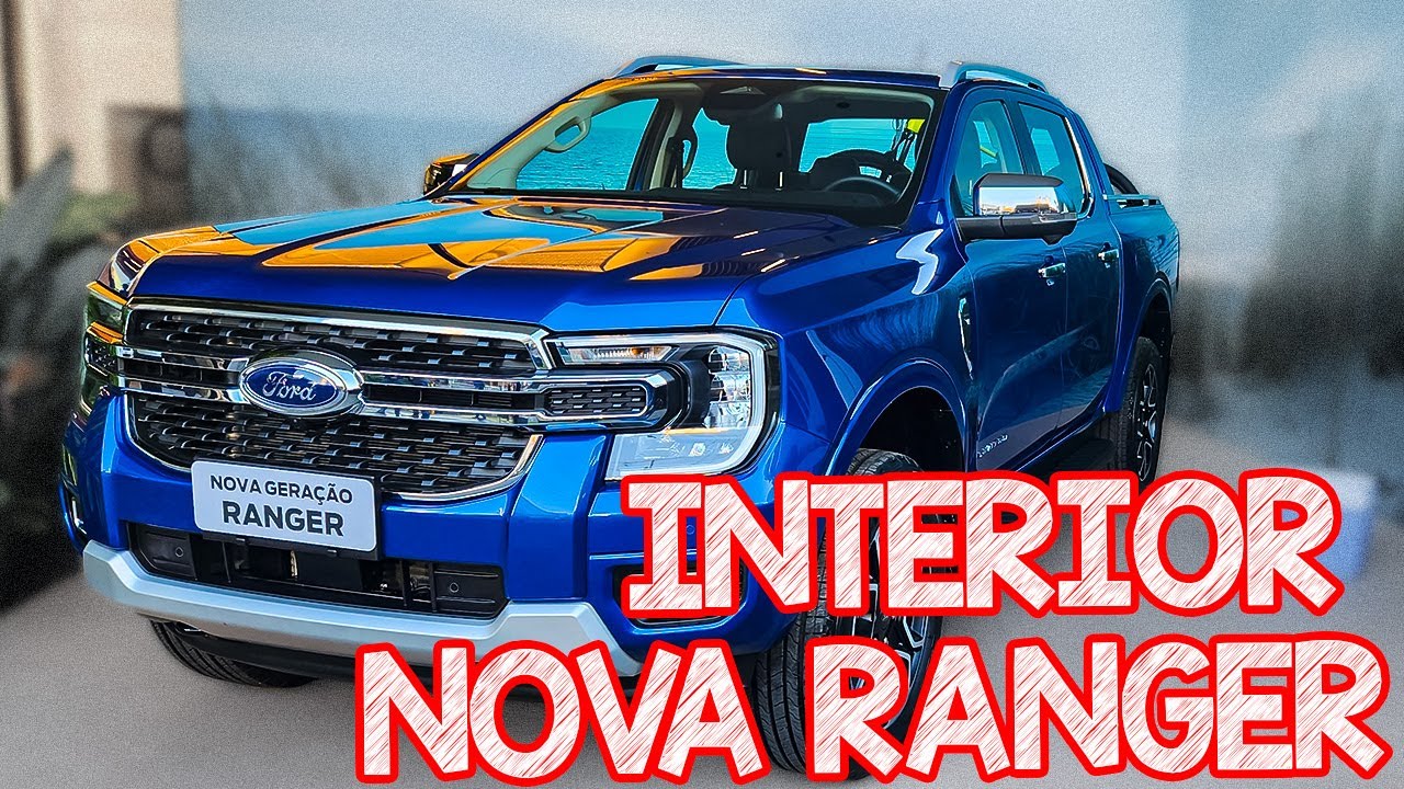 VAZOU! NOVA FORD RANGER V6 INTERIOR MELHOROU - YouTube