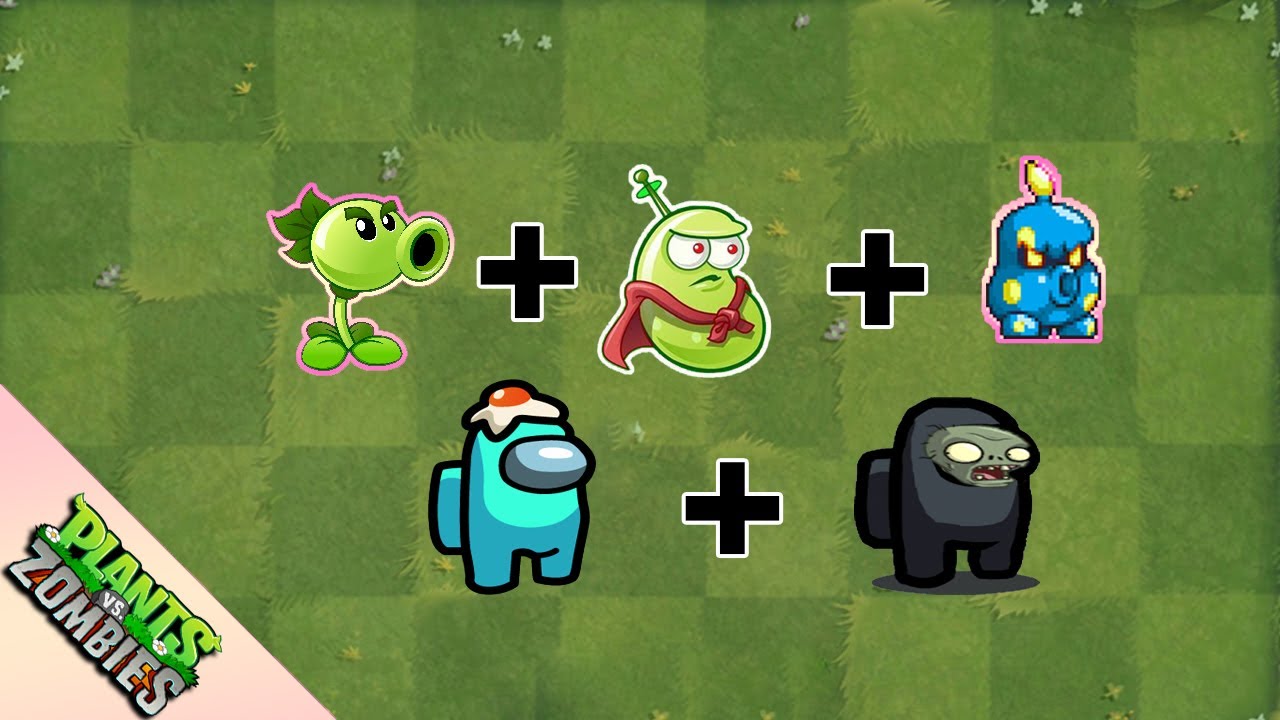 Plants vs Zombies Fusion Hack Animation ( Among Us vs Laser Bean vs ...