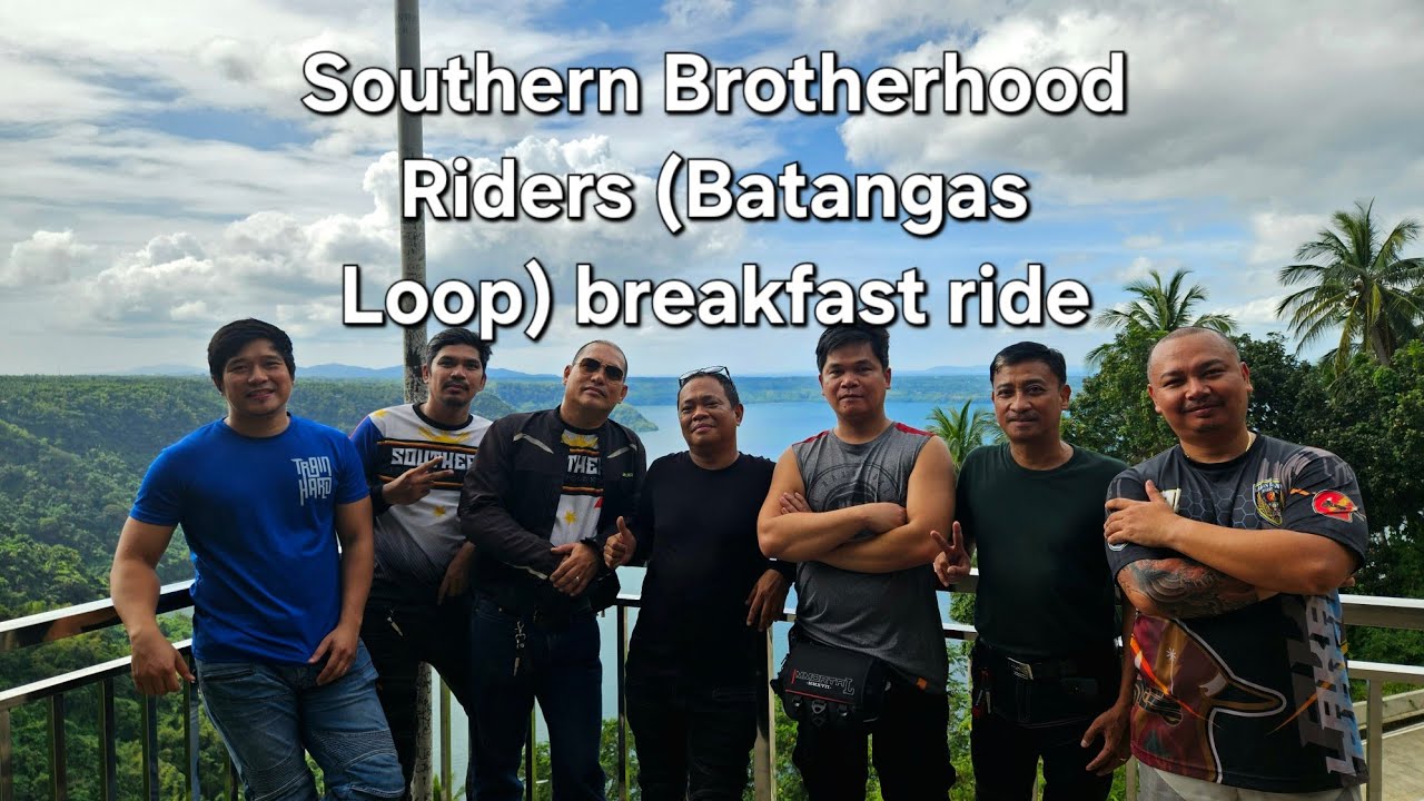 Batangas loop breakfast ride - YouTube