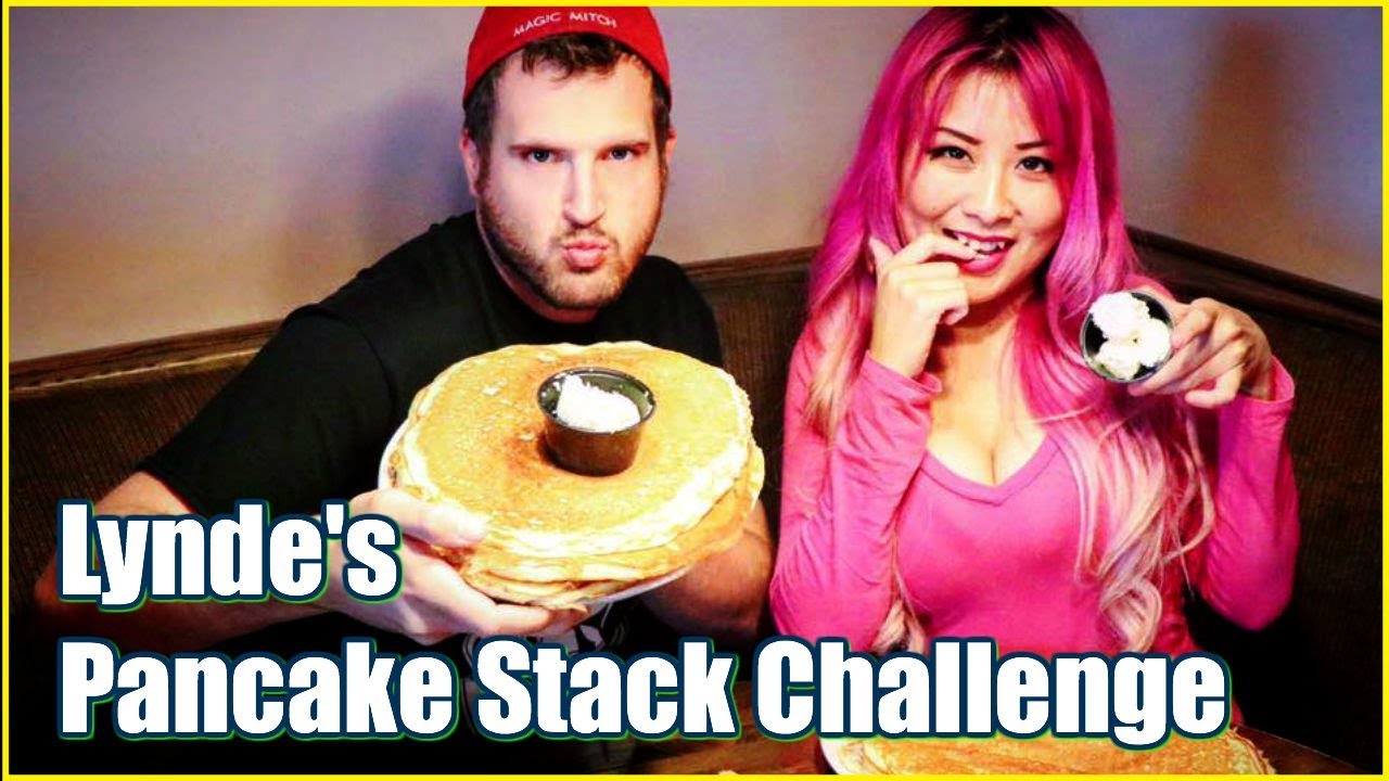 Lynde's Pancake Stack Eating Challenge in Minnesota #CrazyMagicTour - # ...
