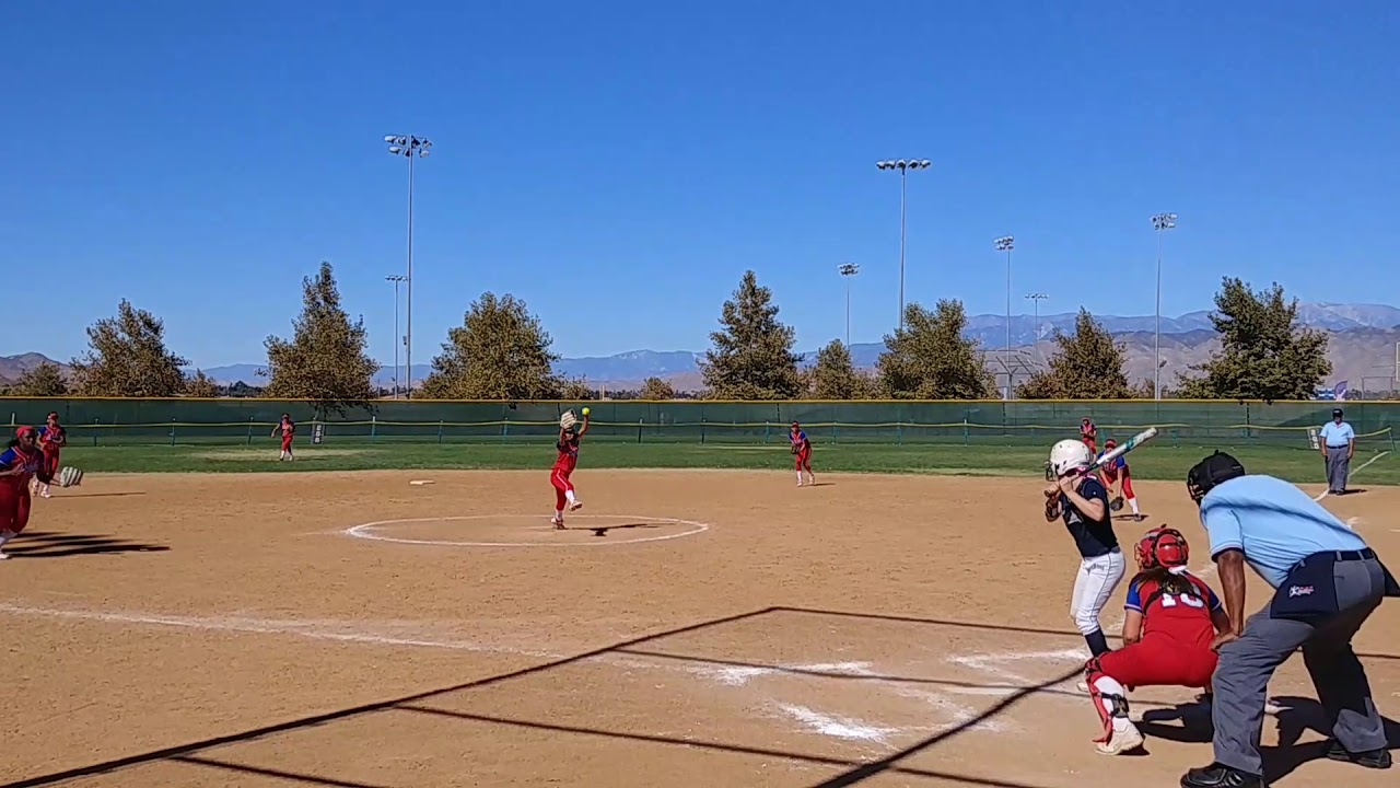 A1's hit vs. Corona Angels Rogers/Edwards - YouTube
