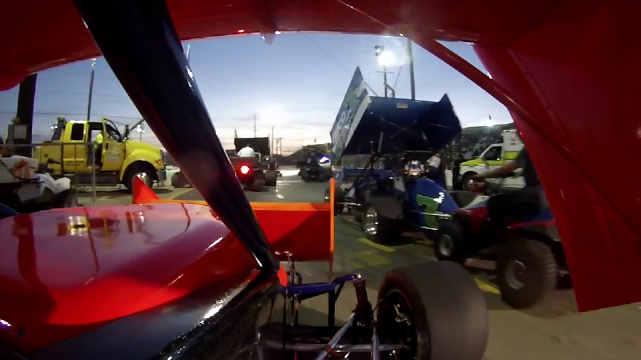 Part 1. Aaron Willison #41. NSRA Sprint Car Main. Friday June 2-17 ...