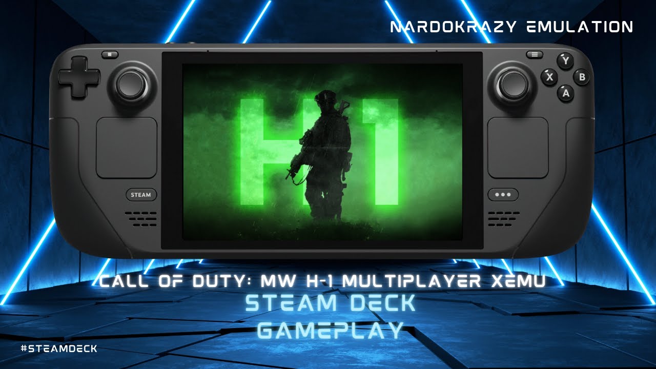 H1-MOD Modern Warfare Remastered - SteamDeck Gameplay - Windows 11 ...