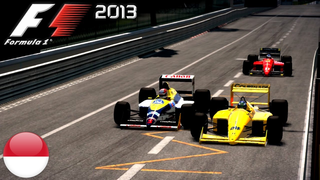F1 2013 CLASSIC CARS: Rad an Rad Action in Monaco! - YouTube