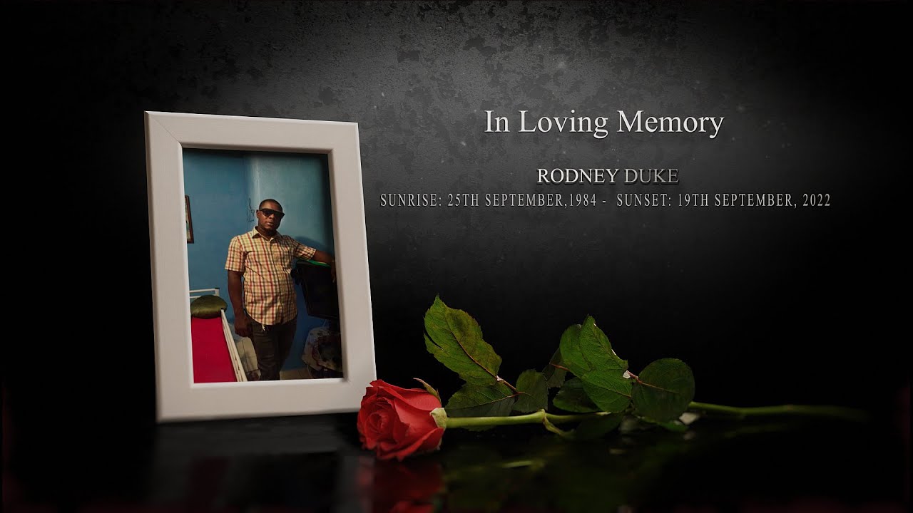 The Funeral Service of RODNEY DUKE - YouTube