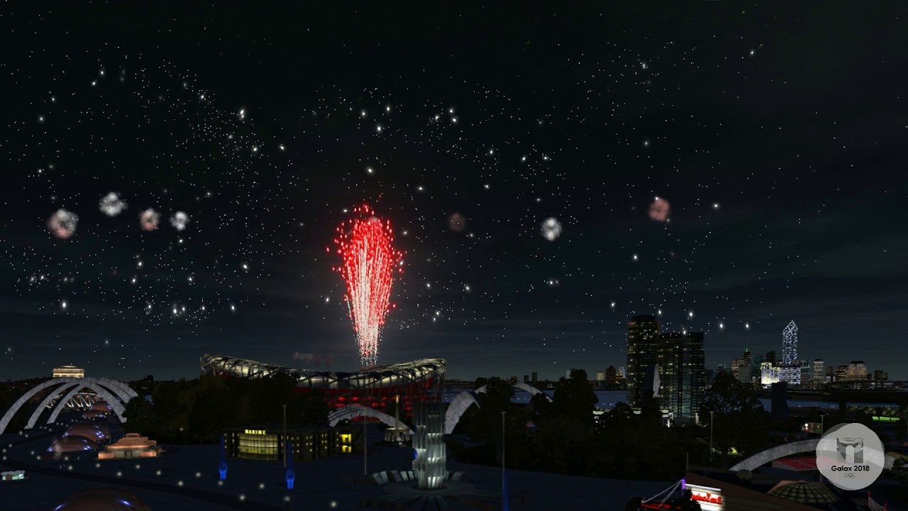 Galax 2018, le feu d'artifice - YouTube