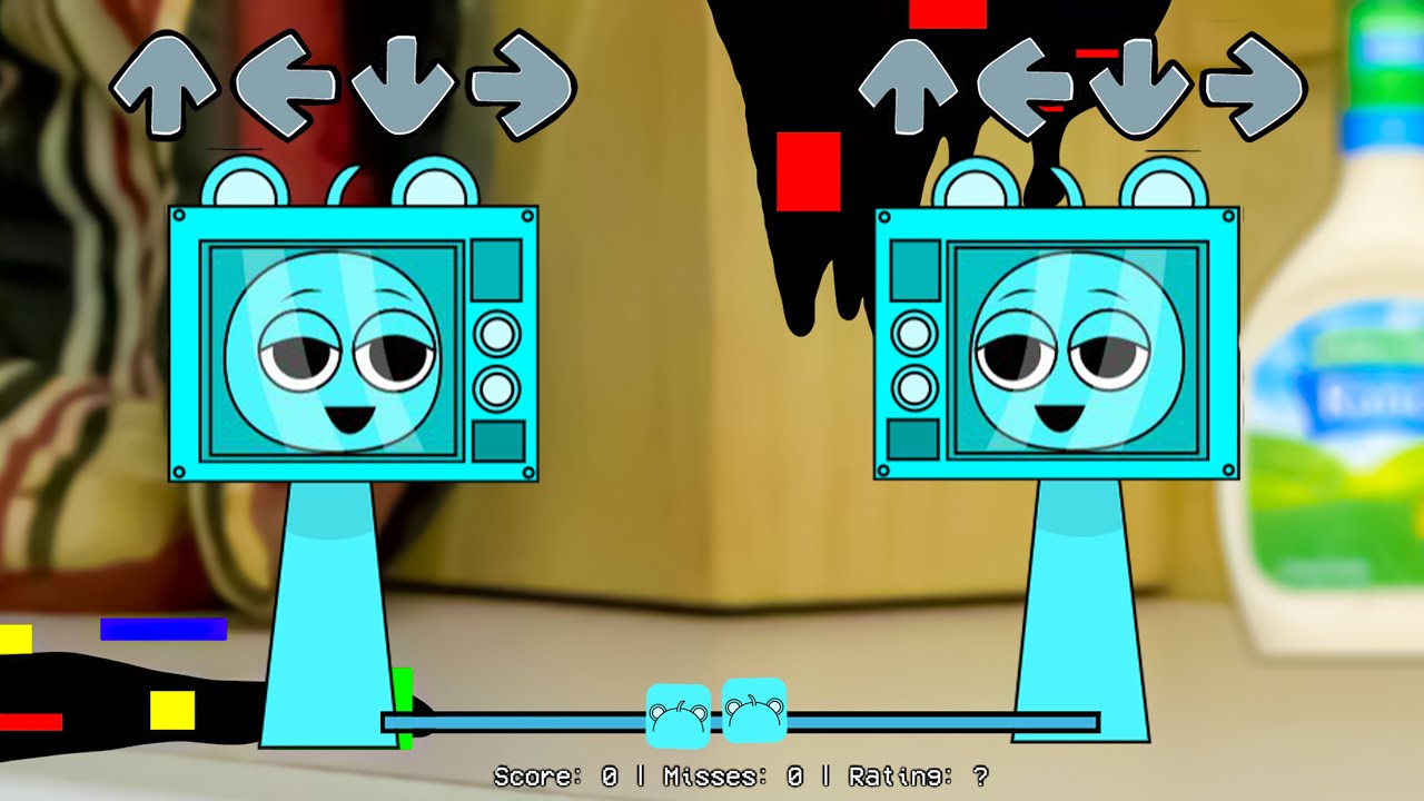 FNF Sprunki OC Microwave ALL Phases Sings Sliced (Incredibox Sprunki ...