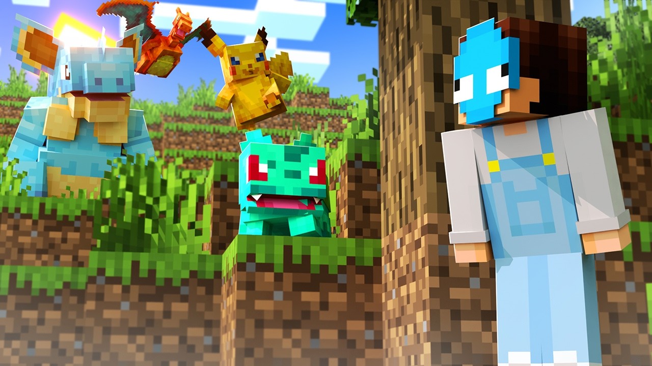 I Survived 7 Days with POKEMON in Minecraft... - YouTube
