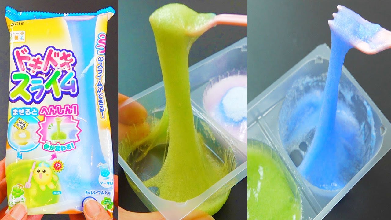 Kracie Slime Jelly Diy gummy japanese candy kit asmr popin cookin | 知育 ...