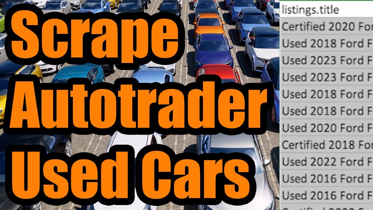 No-Code Autotrader API Data Scraping with HAR Files - YouTube