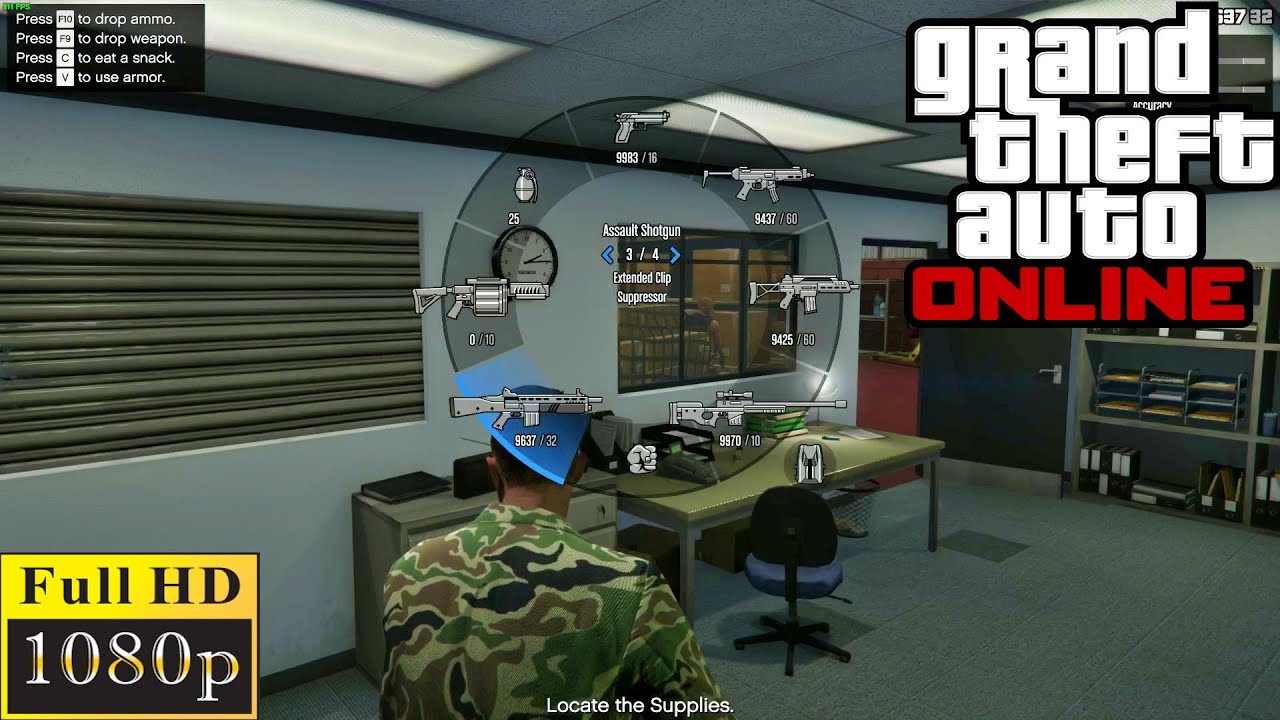 GTA ONLINE The Freakshop Resupply Mission 1080p Ultra Graphics Settings ...