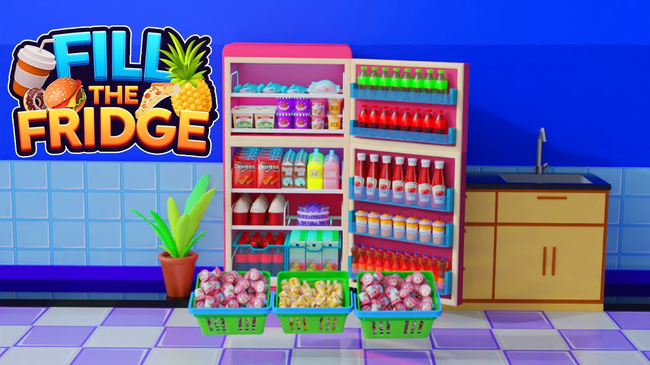 Fill The Fridge Organizer Game Master Kitchen Skills #organizeyourlife ...