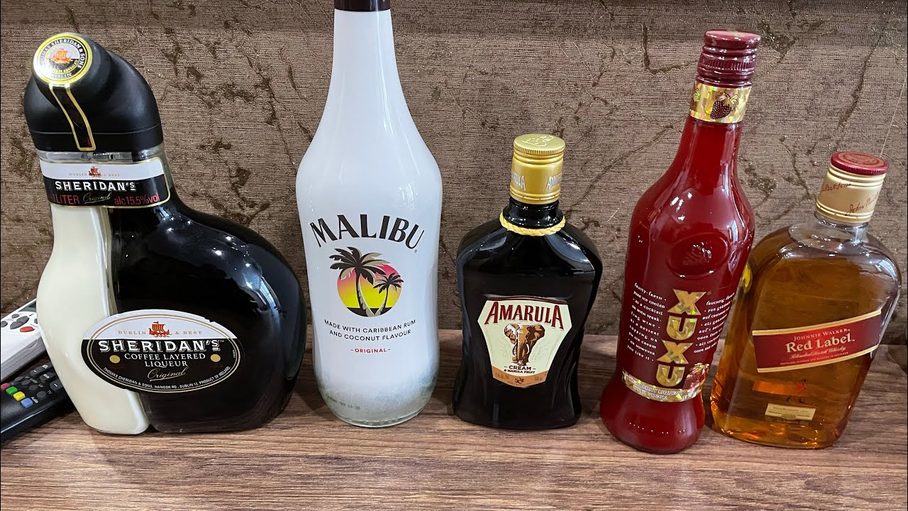 Sheridant’s coffee layered liqueur - YouTube