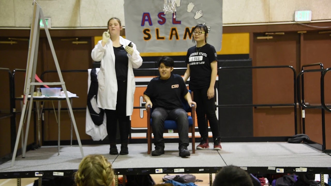 Students reenact Dr. Itard's torturous attempts to cure deafness. - YouTube