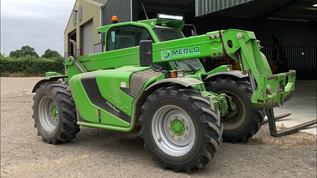 Young Farmer Drives Merlo For The First Time! #merlo #tractor #drive # ...