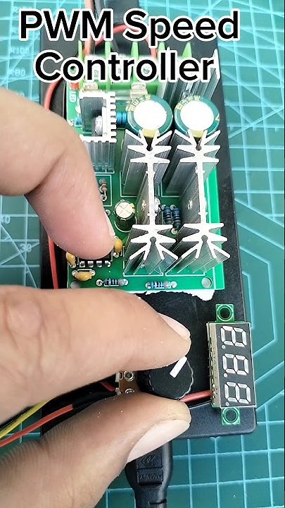 Review of 20A DC 10-60V PWM Motor Speed Controller - YouTube