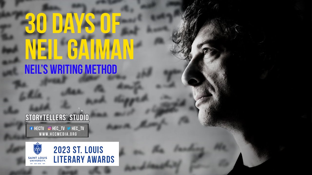 Neil Gaiman Discusses His Writing Method (Which He Doesn't Recommend ...