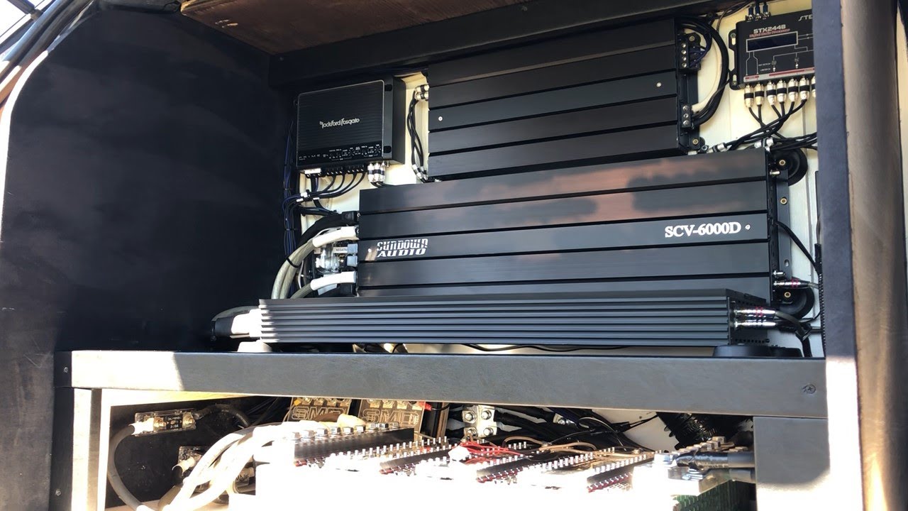 ALL SUNDOWN AUDIO CAR AUDIO BUILD DEMO AND WALKAROUND - YouTube