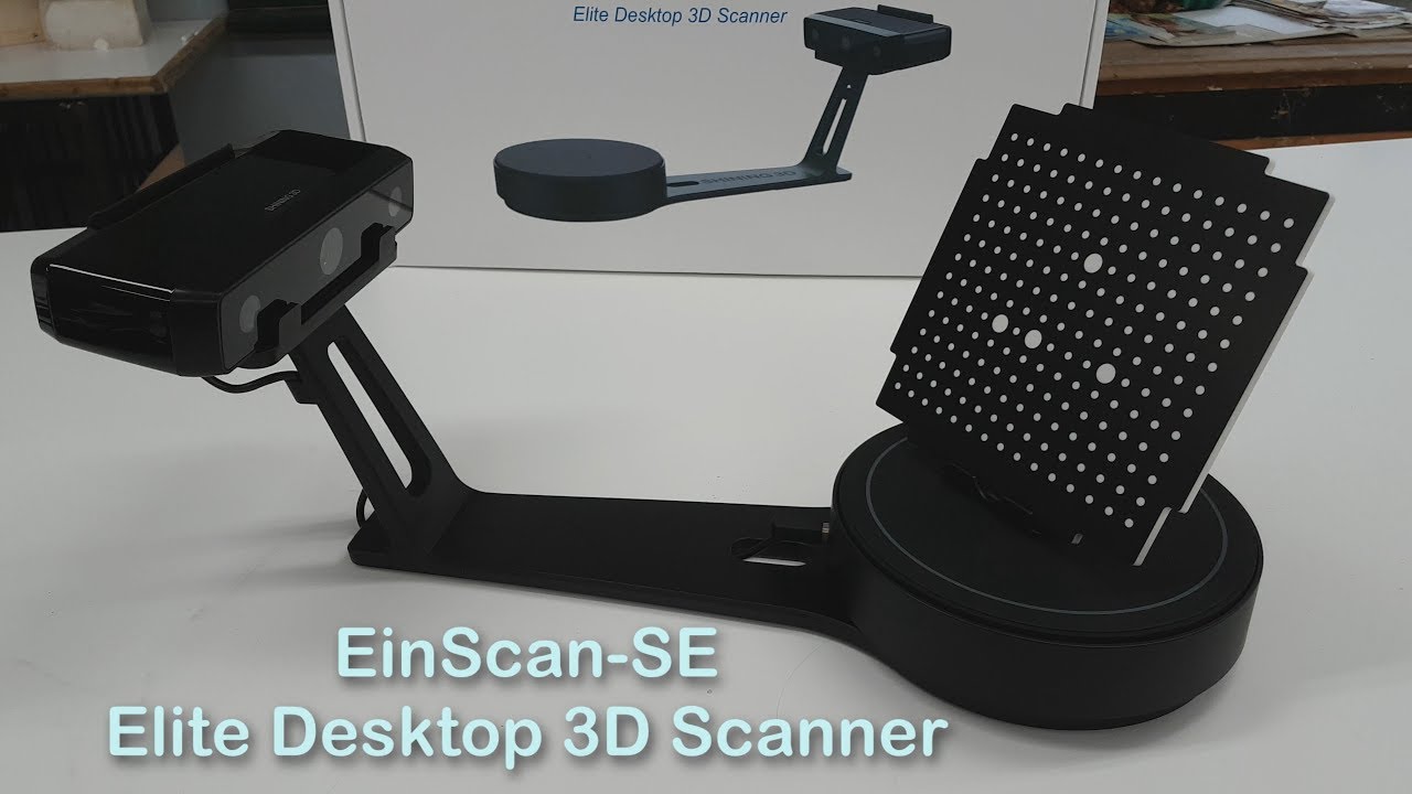 Shining 3D EinScan SE, Unboxing y Pruebas - YouTube