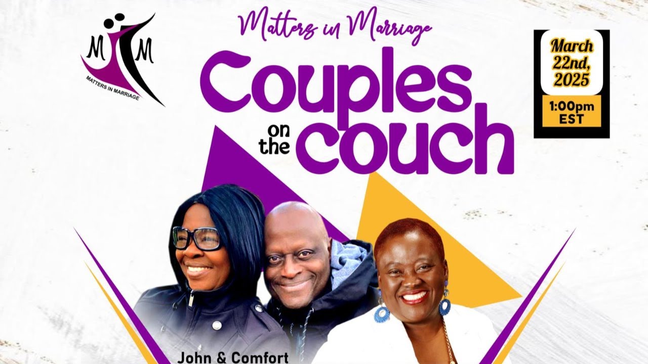 Matters in Marriage||Couples Couch with Pst. Dr Christiana Akede. ft ...