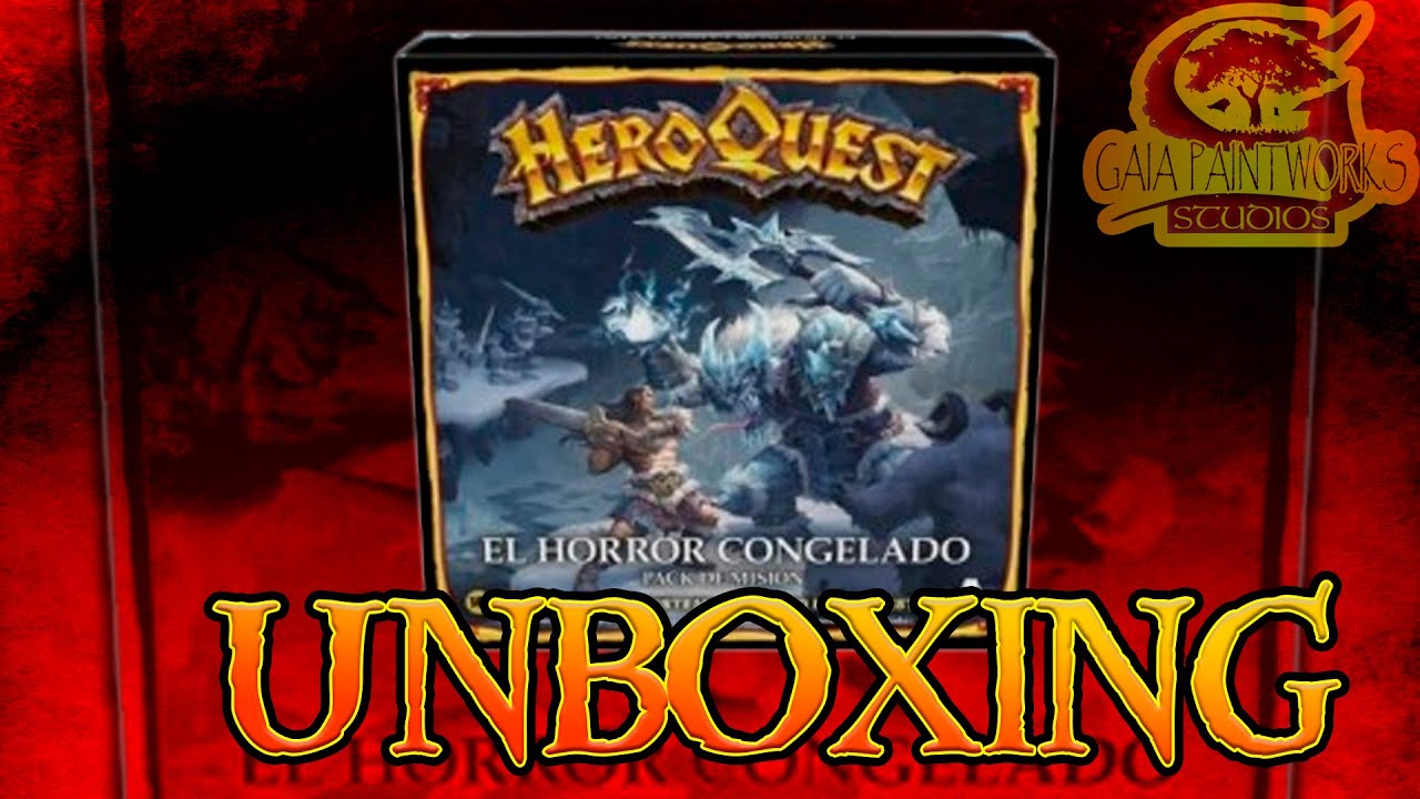 HeroQuest 2021 HORROR CONGELADO 📦UNBOXING📦 FROZEN HORROR - YouTube