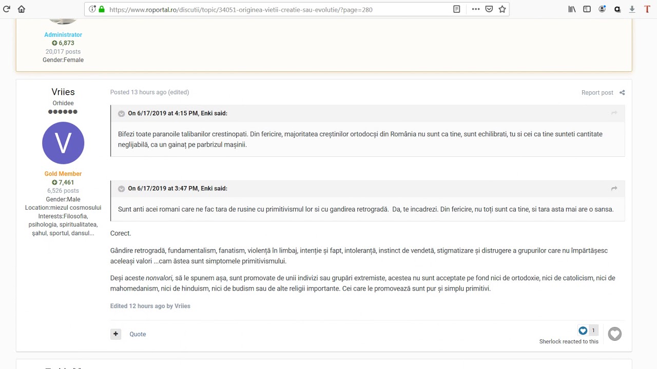 Roportal, platforma anticrestina, antiromani - YouTube