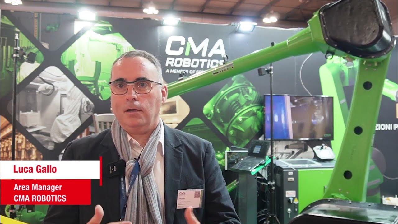 CMA Robotics: Spray Painting all the way - YouTube