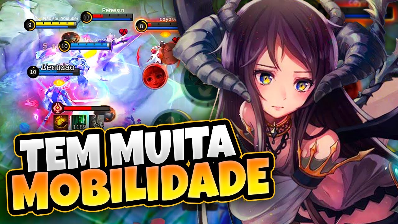 É IMPOSSÍVEL NÃO PEGAR MVP USANDO ELA | MOBILE LEGENDS - YouTube
