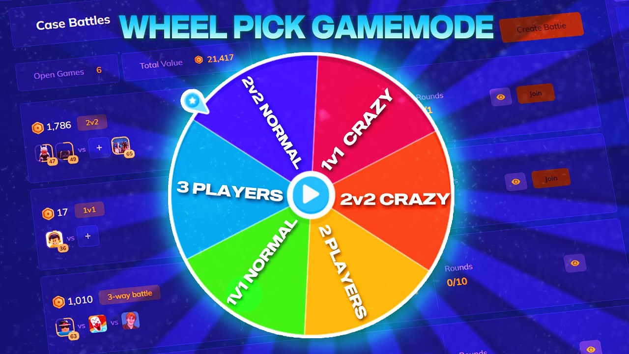 WHEEL PICKS GAME MODE | Roblox RBXGold - YouTube