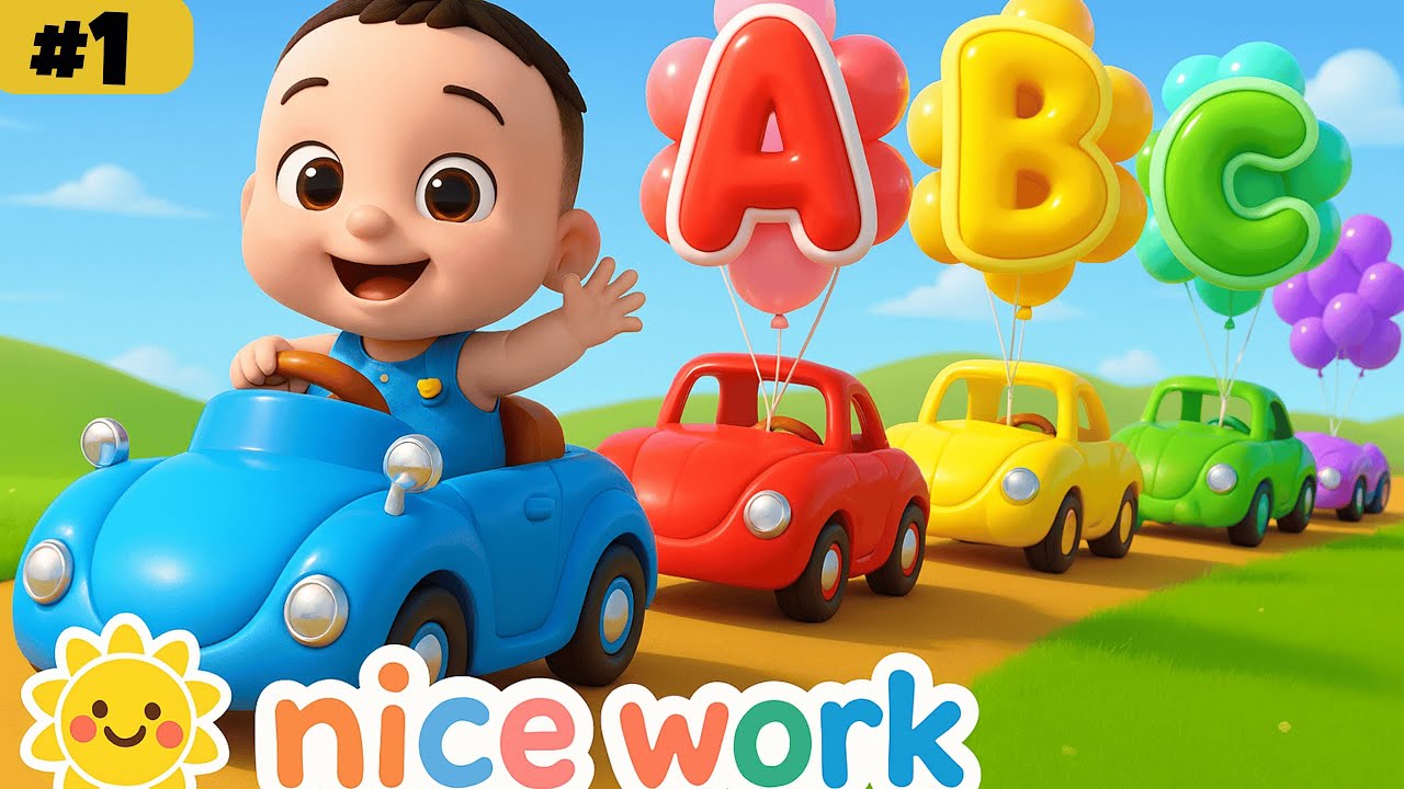 ABC Balloon Song | Learn ABC Alphabet for Children | Alphabet Mat ...