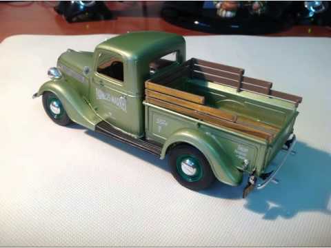 1939 Ford pickup plastic scale model 1/25 - YouTube