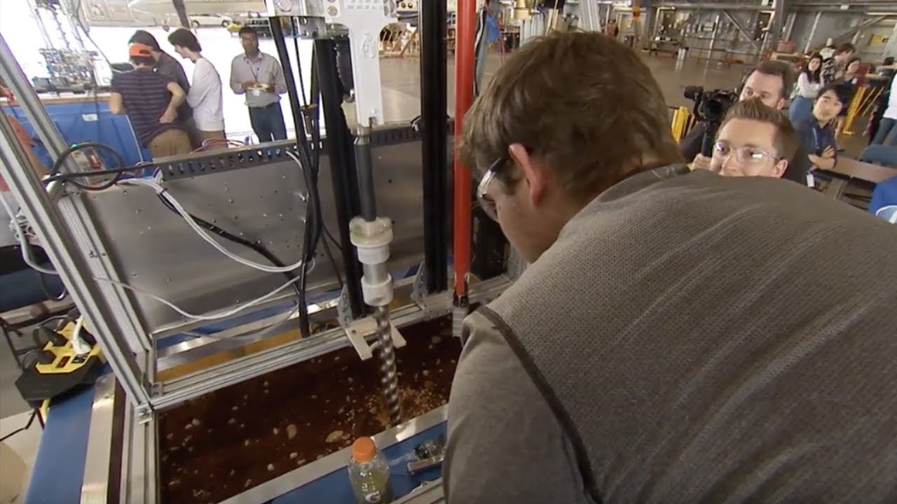 University Teams Drill Water on Simulated Moon and Martian Surfaces ...