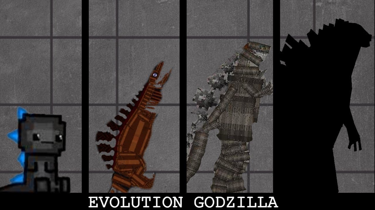 Evolution GODZILLA in Melon playground - YouTube