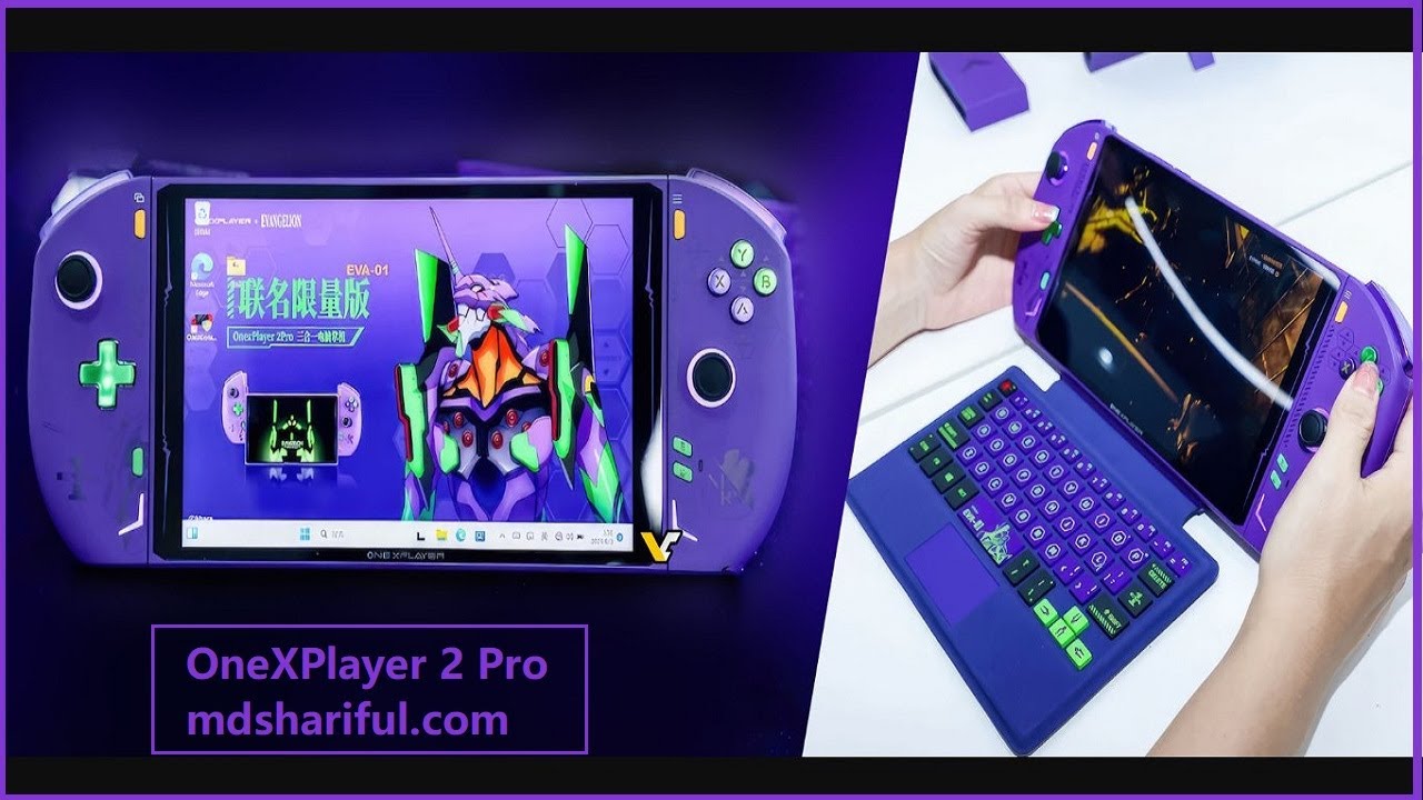 OneXPlayer 2 Pro Handheld Gaming Console | mdshariful.com - YouTube