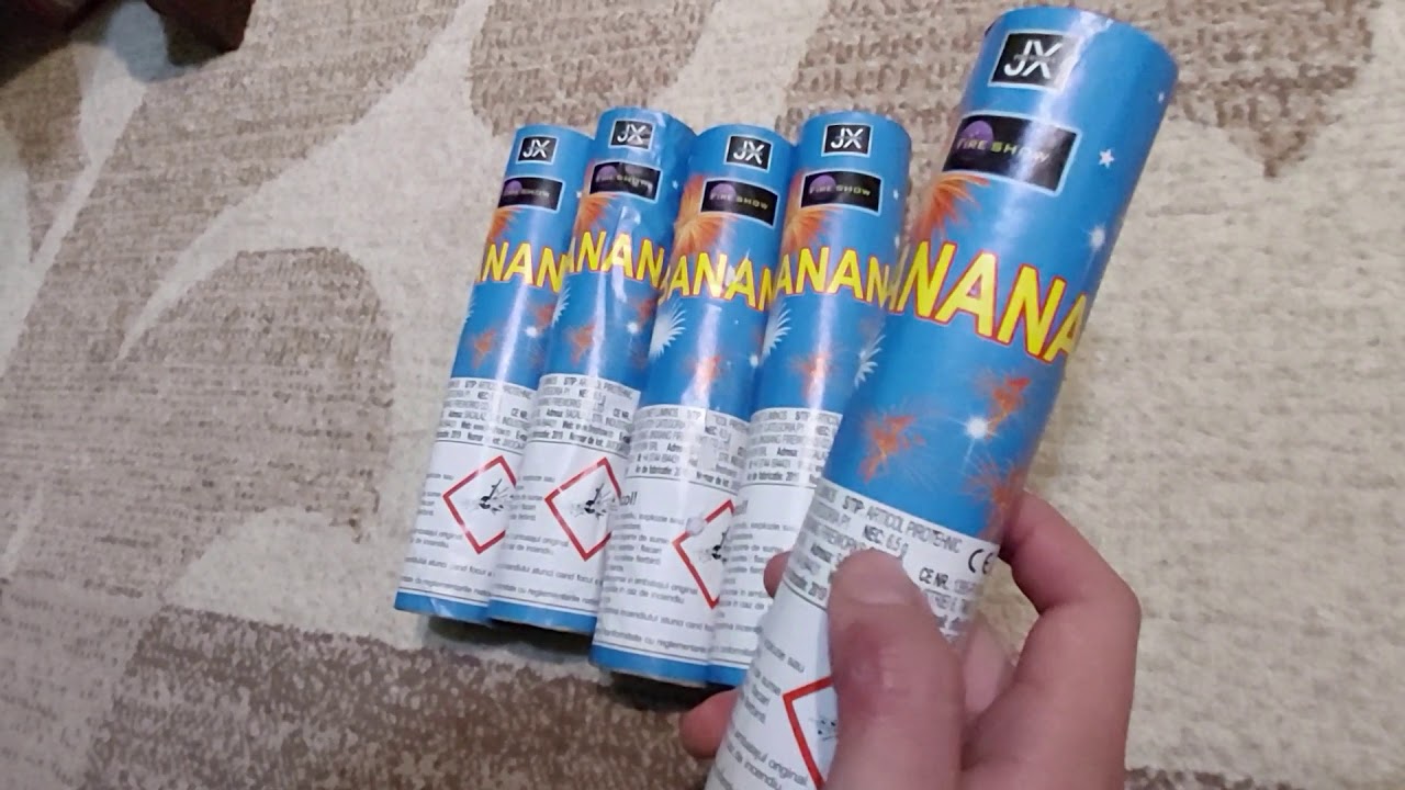 PREZENTARE + TEST BANANA FIRESHOW *la multi ani 2020* - YouTube