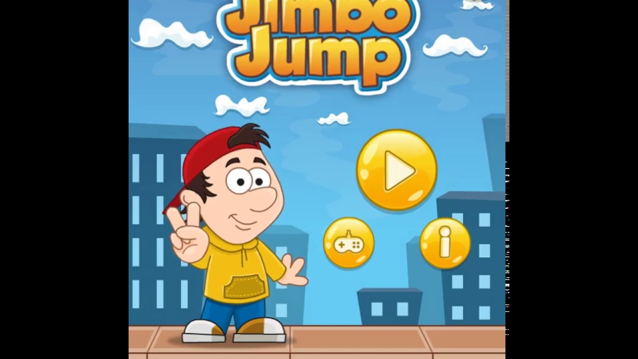 짐보 점프 (Jimbo Jump) - 점프 타이밍 게임 - YouTube