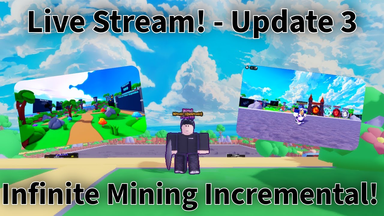 Update 3 OUT NOW In Infinite Mining Incremental Roblox! - YouTube