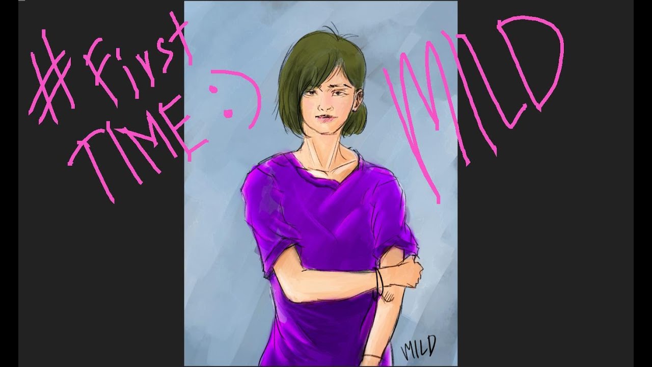 [MILD] MY LAZY DRAWING REALTIME ! ♥ - YouTube