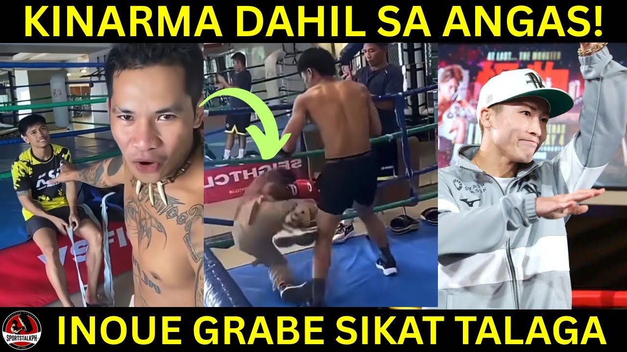 Mayabang na Tambay DUMAYO sa Boxing Gym, BUGBOG inabot | Inoue SOLDOUT ...