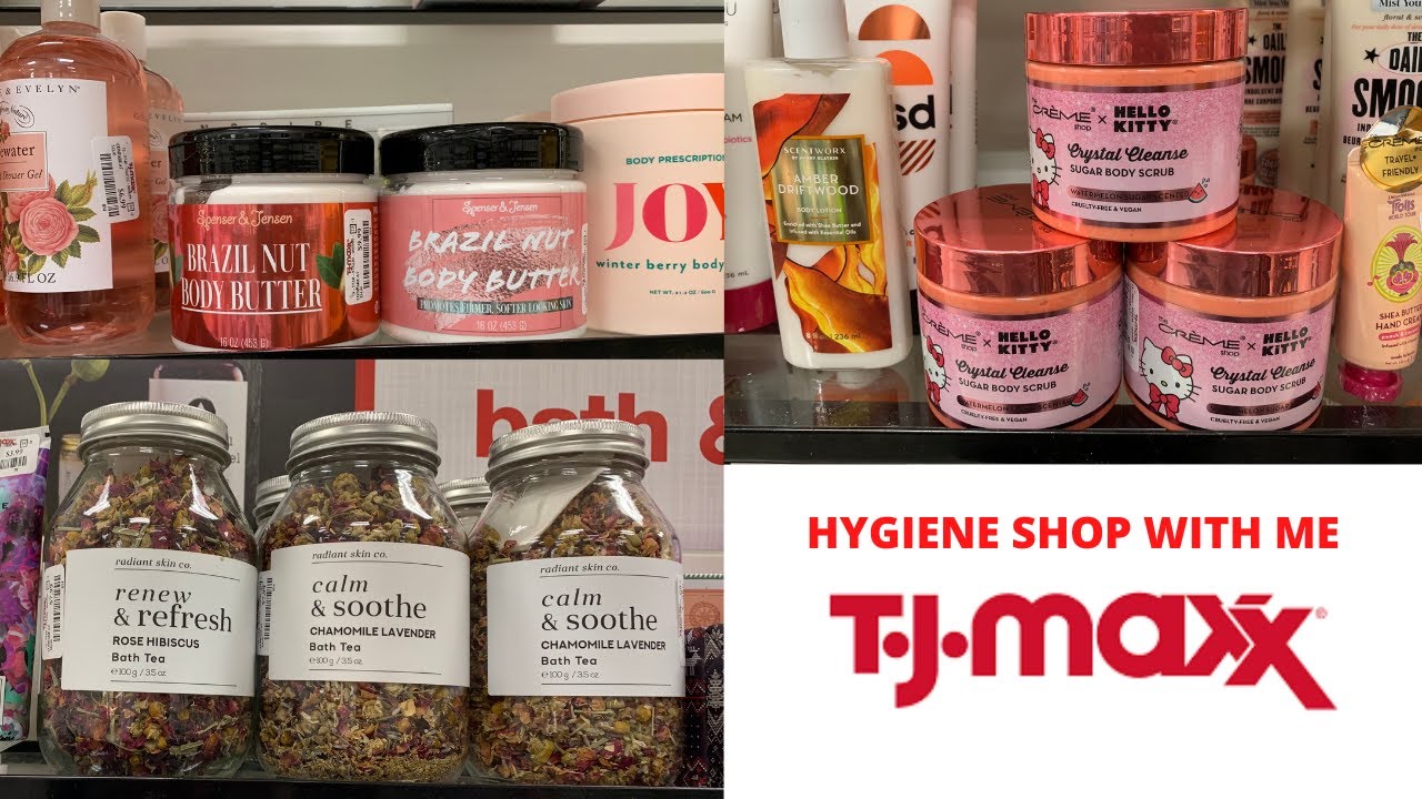 NO BUDGET HYGIENE SHOP WITH ME AT TJ MAXX | BODY CARE AND SELF CARE ...