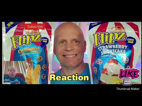 Reaction to New Flipz State Fair Churro & Strawberry Shortcake Flavored ...