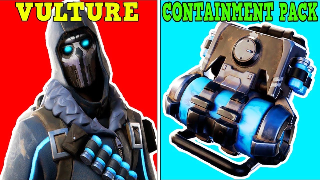 *NEW* VULTURE SKIN + CONTAINMENT PACK BACKBLING! (VULTURE SKIN COMBOS ...
